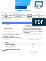 Lesson Plan: Preparing Salads | PDF | Salad | Cooking