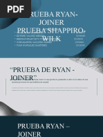 Prueba de Ryan-Joiner | PDF | Distribución normal | Distribución de ...