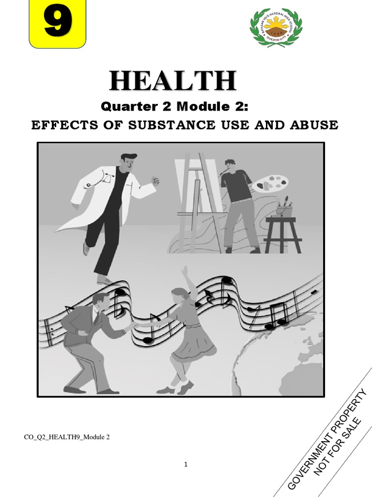 Health: Quarter 2 Module 2: Effects of Substance Use and Abuse | PDF ...