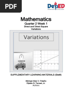 Direct Variation Worksheets | PDF