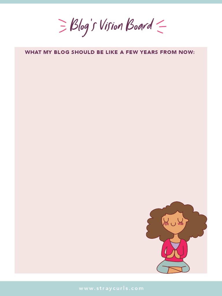 Blog's Vision Board | PDF