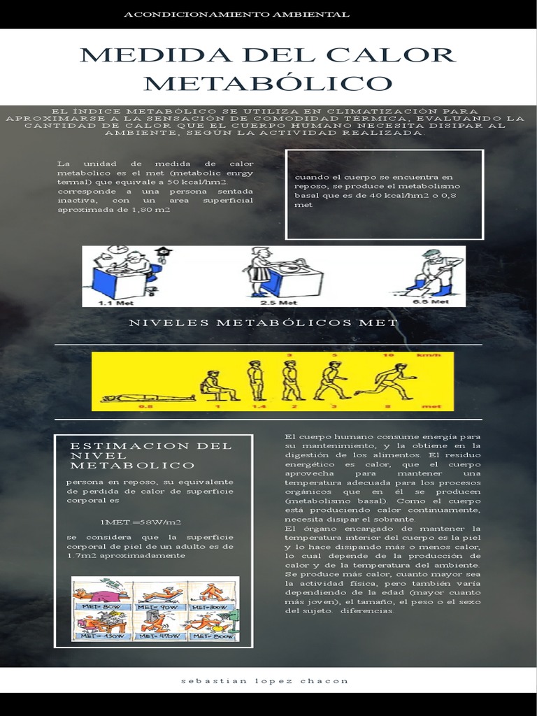 Medida Del Calor Metabolico, Sebastian Lopez | PDF | Calor | Cantidades ...