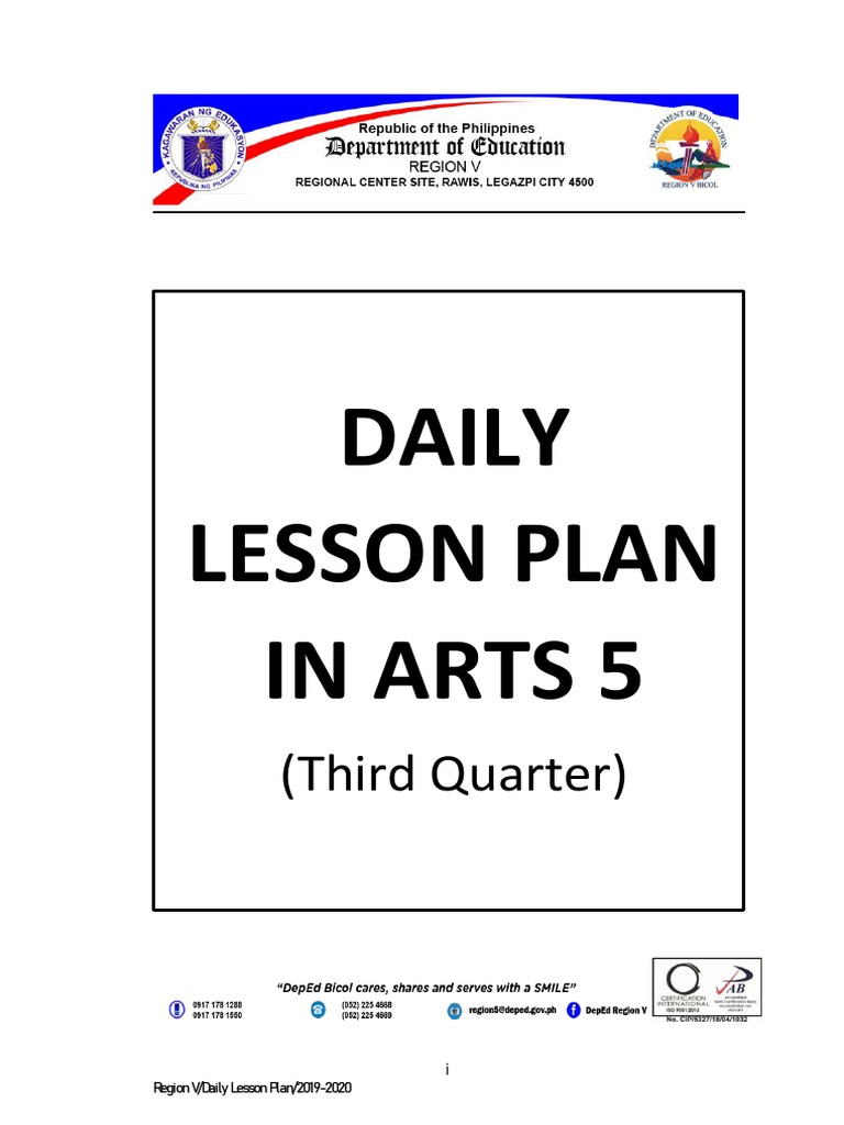 Grade 5 - Arts (Third Quarter) | PDF | Printmaking | Graphic Design