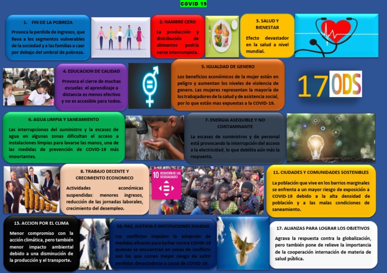 Semana 14 - Tema 1 Tarea - Infografía Los 17 ODS | Descargar gratis PDF ...