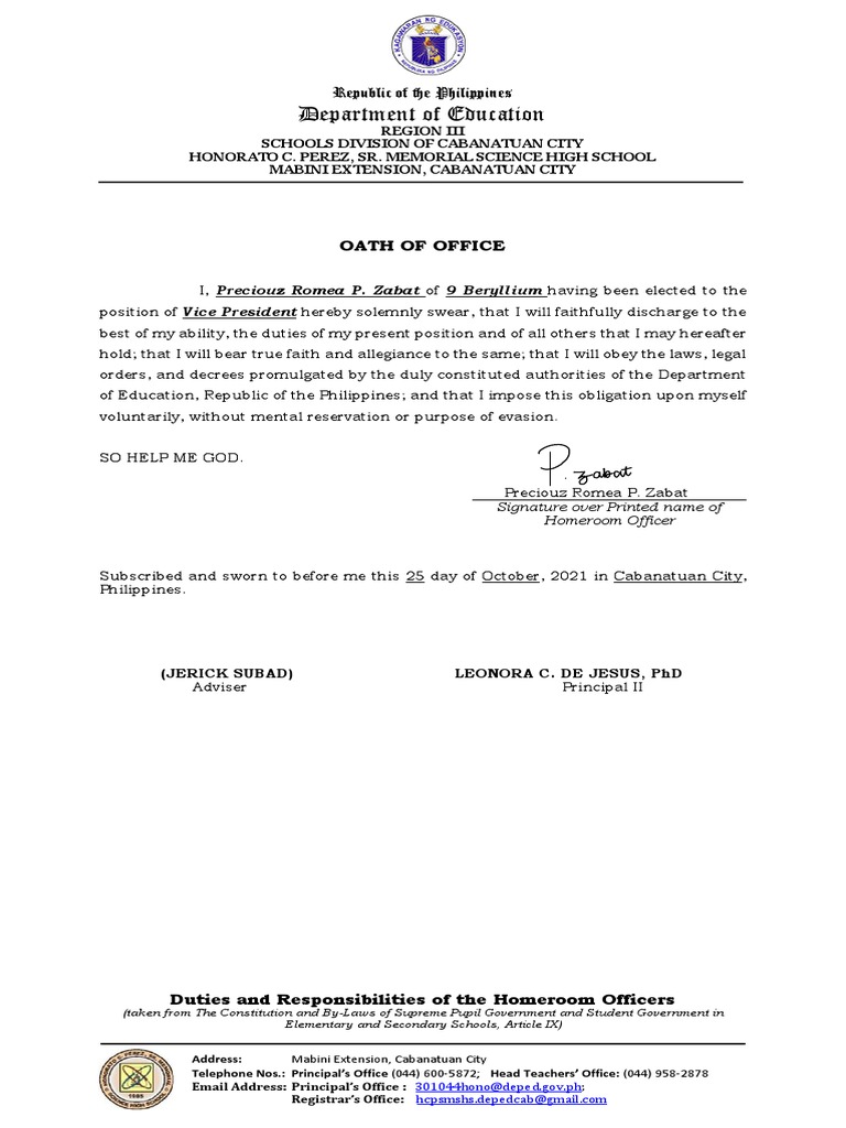 Department of Education | PDF