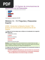 Módulo 13 - ICMP | PDF | Yo Pv6 | Redes de computadoras