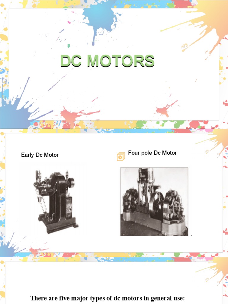 DC Motors Explained: 5 Types and How They Work | PDF | Electric Motor ...