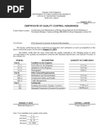 DPWH Quality Policy | PDF