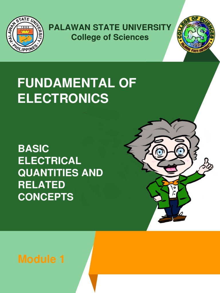 Fundamental of Electronics: Basic Electrical Quantities and Related ...