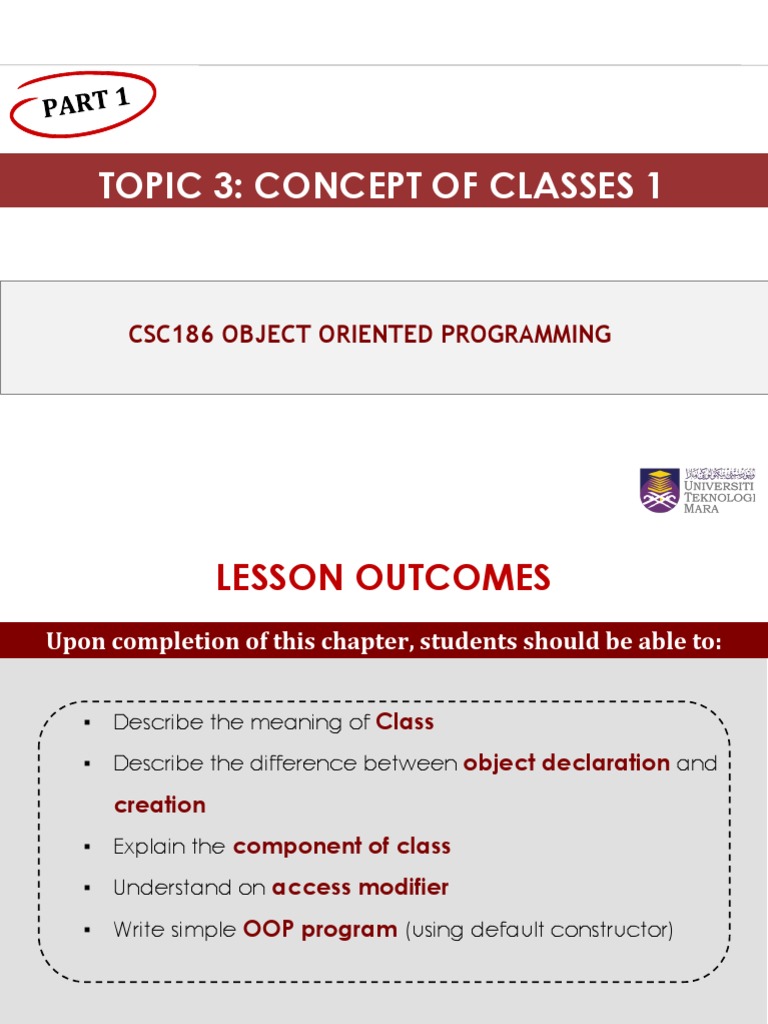 Csc186topic 3 Part1 Pdf Class Computer Programming Method Computer Programming