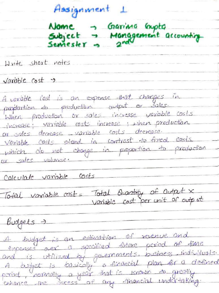 Assignment 1 MA by Garima Gupta | PDF