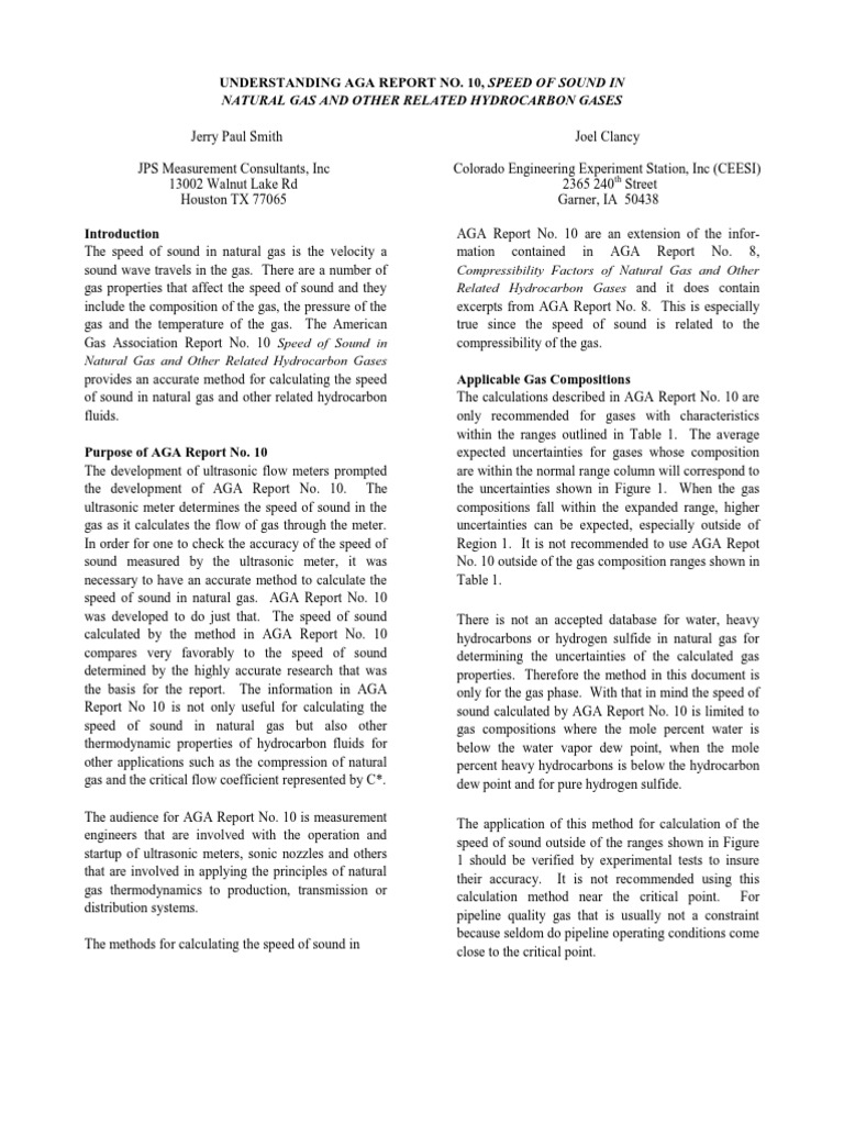 Understanding SOS in Gas Measurement | PDF