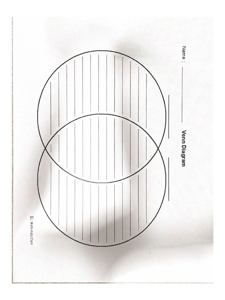 Blank Venn Diagram | Pdf