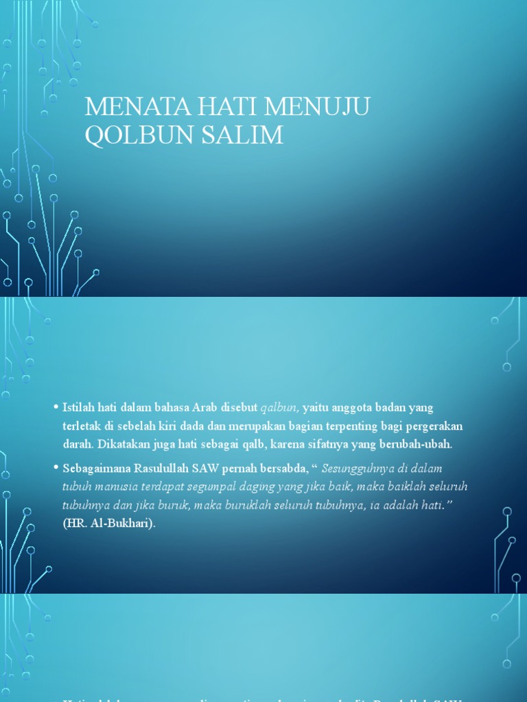 Menata Hati | PDF | Filsafat | Pengembangan Diri