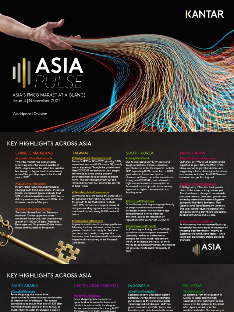 Kantar Worldpanel Asia Pulse 2021 Issue 4 | PDF | Retail | Asia