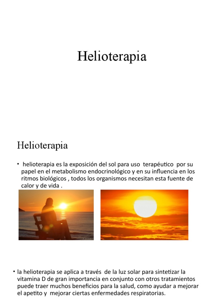 Helioterapia 3 | PDF
