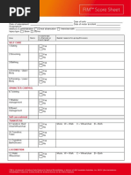 Weefim Scale PDF | PDF | Wheelchair | Neuroscience