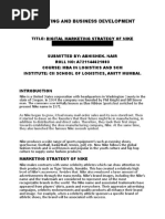 Nike Imc (Project On Nike Integrated Marketing Communication) | PDF ...