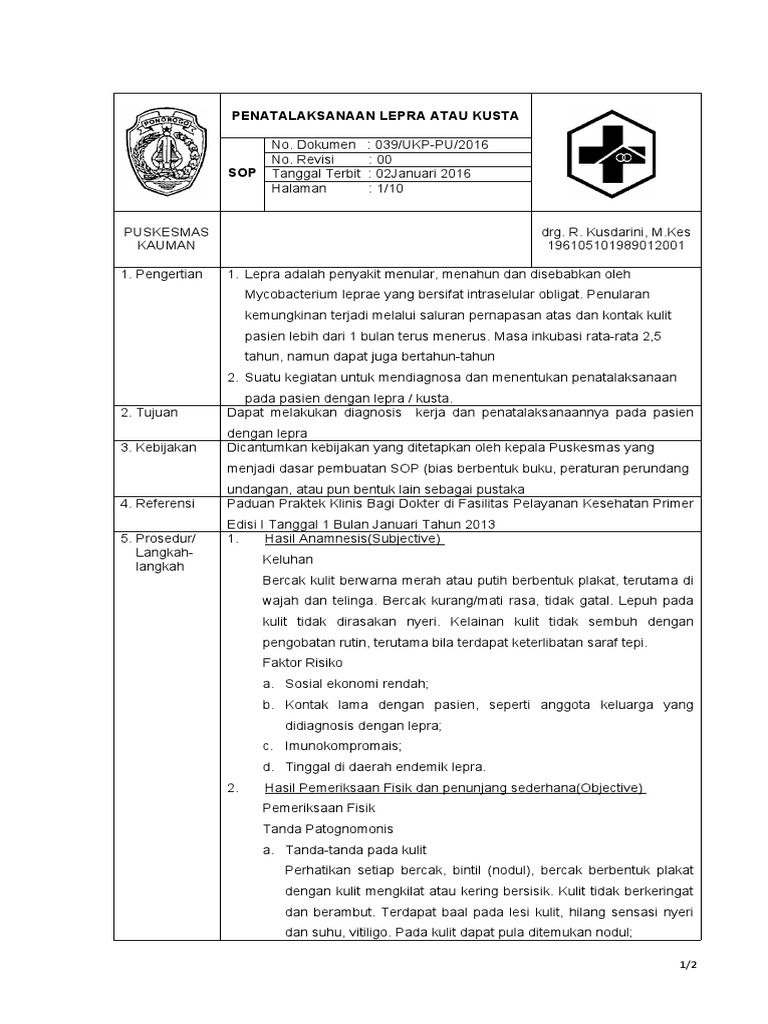 Lepra Atau Kusta - 2 | PDF