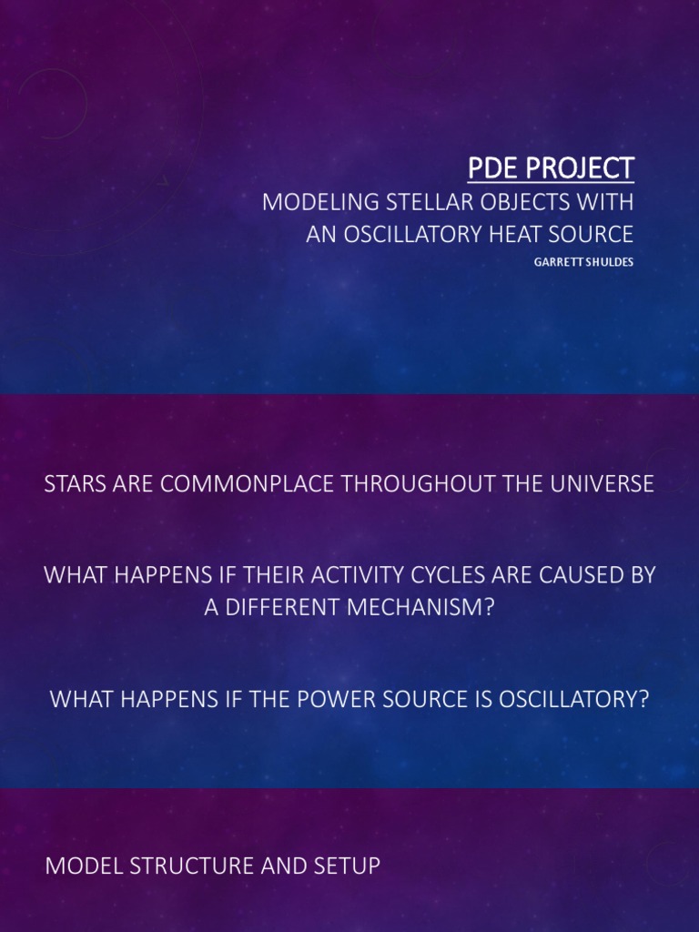 Pde Project | PDF
