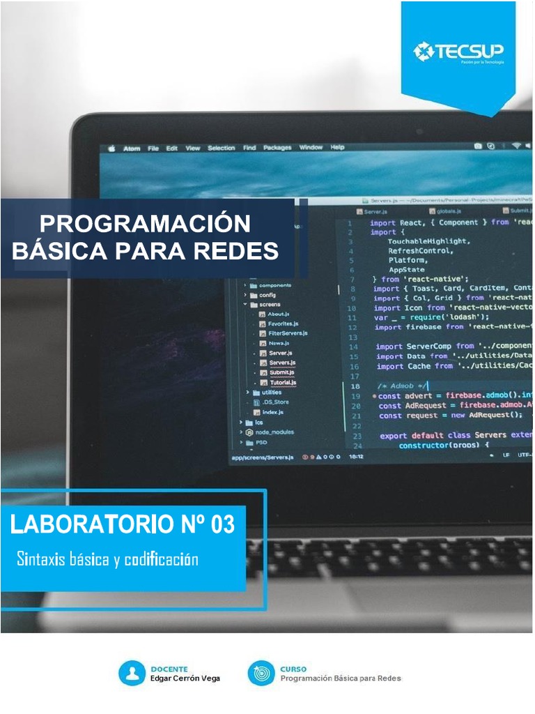 L03.- Sintaxis Básica de Python y Convenciones de Codificación | PDF | Ciencias de la ...