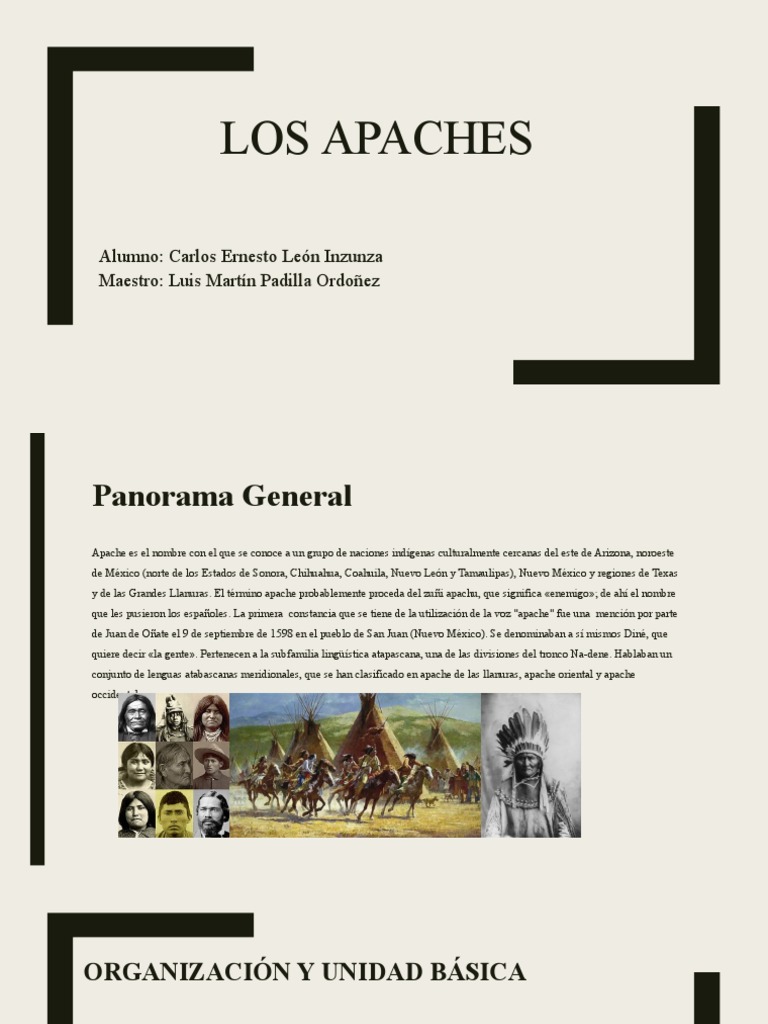 Los Apaches | PDF | apache | México
