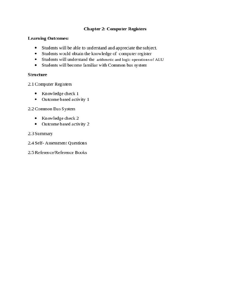 EBook - Computer Registers | PDF