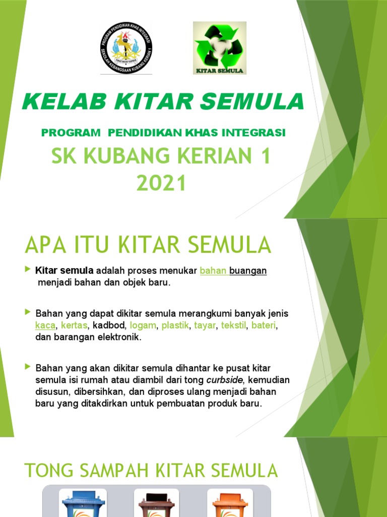 Kitar Semula Ppki 2021 | PDF
