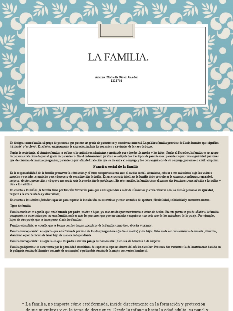 Introduccion A PowerPoint | PDF | Familia | Parentesco