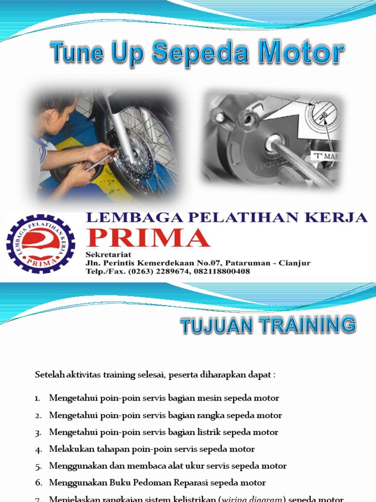 Modul Tune Up Sepedamotor | PDF