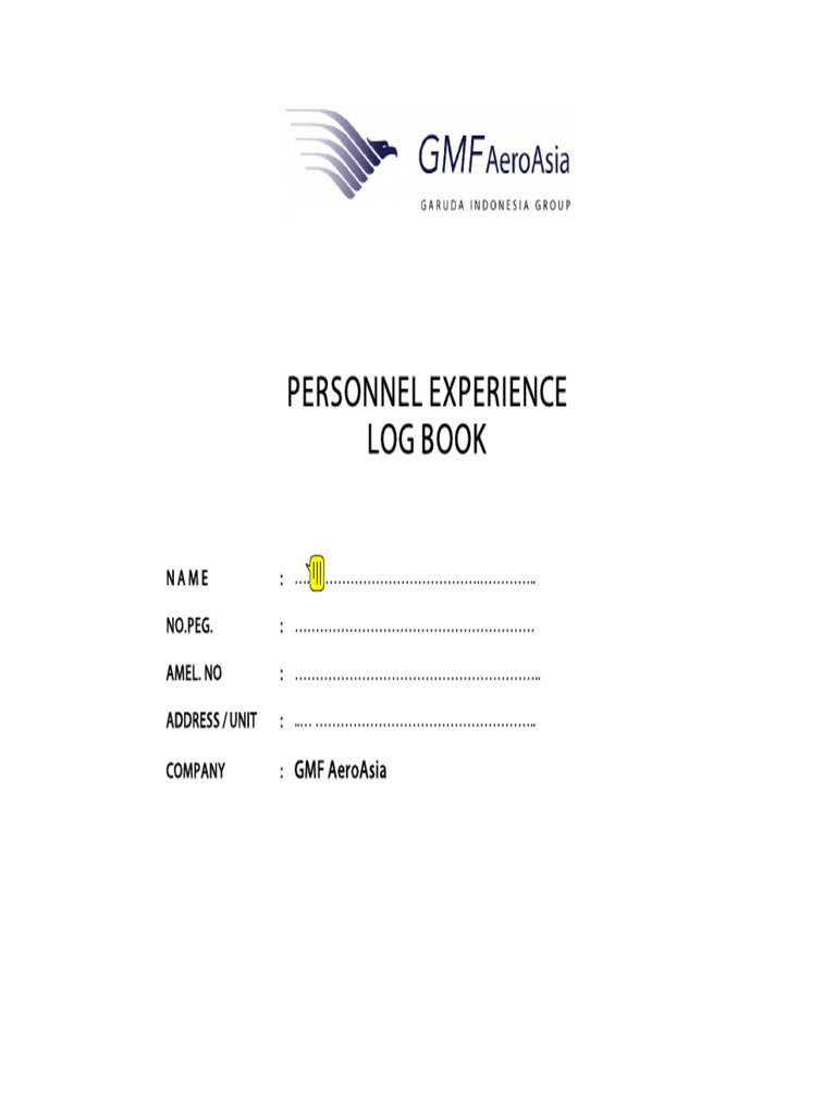 Adoc - Pub Personnel Experience Log Book | PDF | Aircraft | Aviation