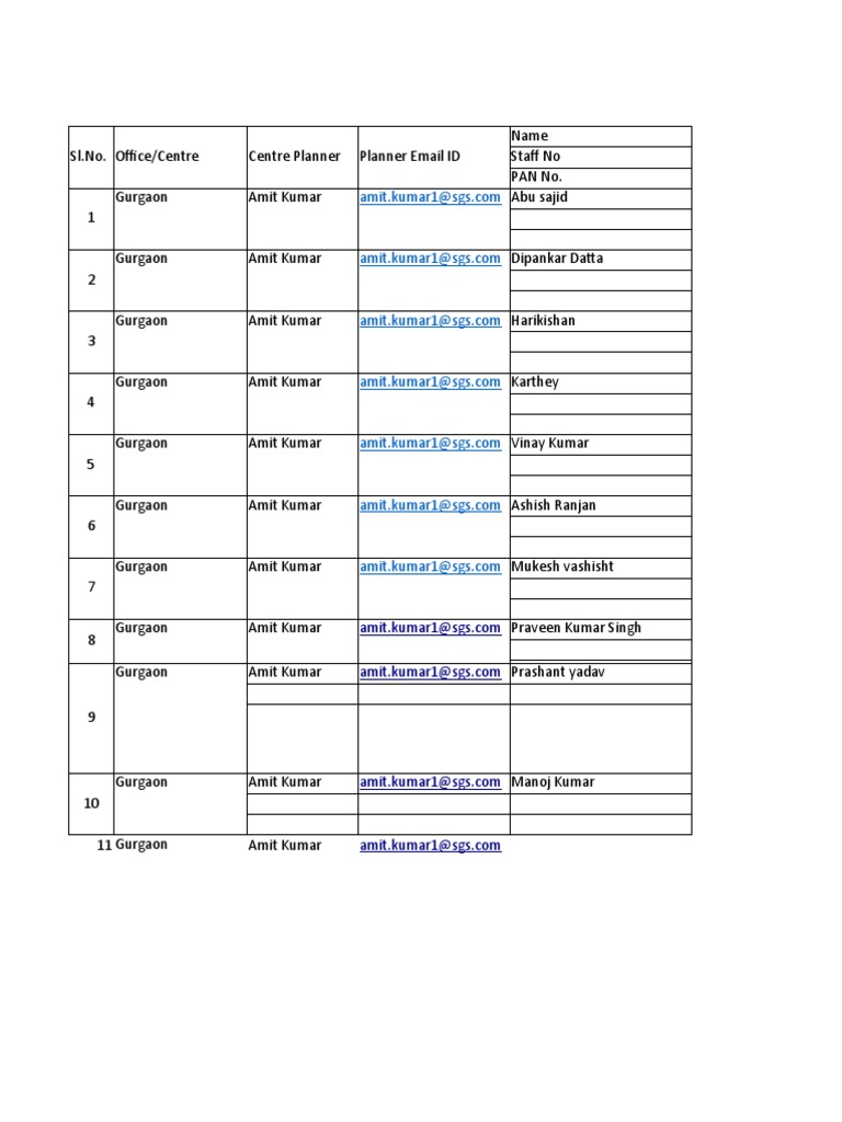 Bio Data Format - BHEL Tender | PDF