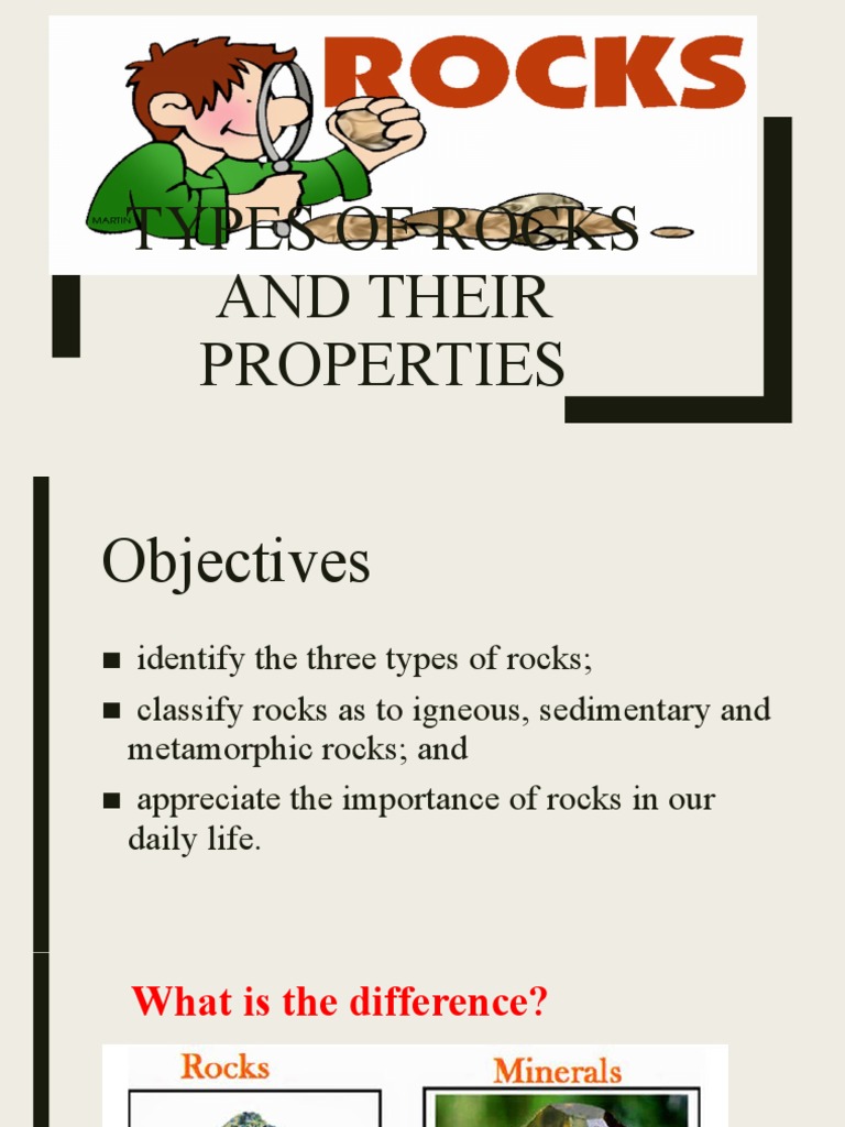 The 3 Types of Rocks and Their Properties Explained | PDF | Rock ...