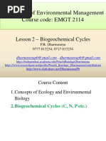 Biogeochemical Cycles PPT | PDF | Fertilizer | Carbon Cycle