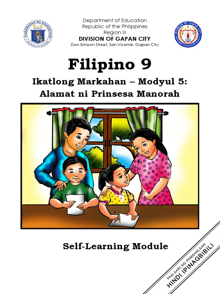 Filipino 9 SLMs 3rd Quarter Module 5 | PDF