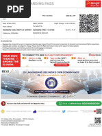 SpiceJet - Boarding Pass | PDF