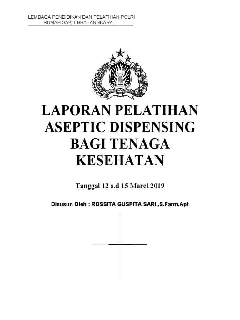 LAPORAN ASEPTIK dISPENSING | PDF