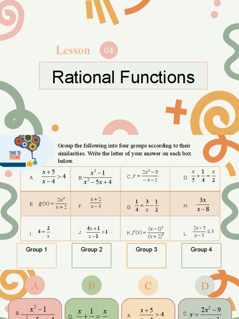 Gen Math - LESSON-4-RATIONAL-FUNCTION | PDF | Rational Number | Mathematics