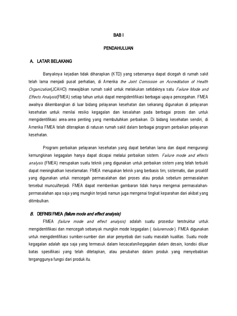 FMEA PEMBERIAN OBAT Fix | PDF