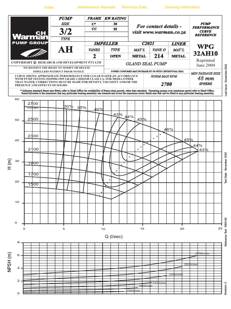 3 - 2C Ah-2vom | PDF | Pump | Mechanical Engineering