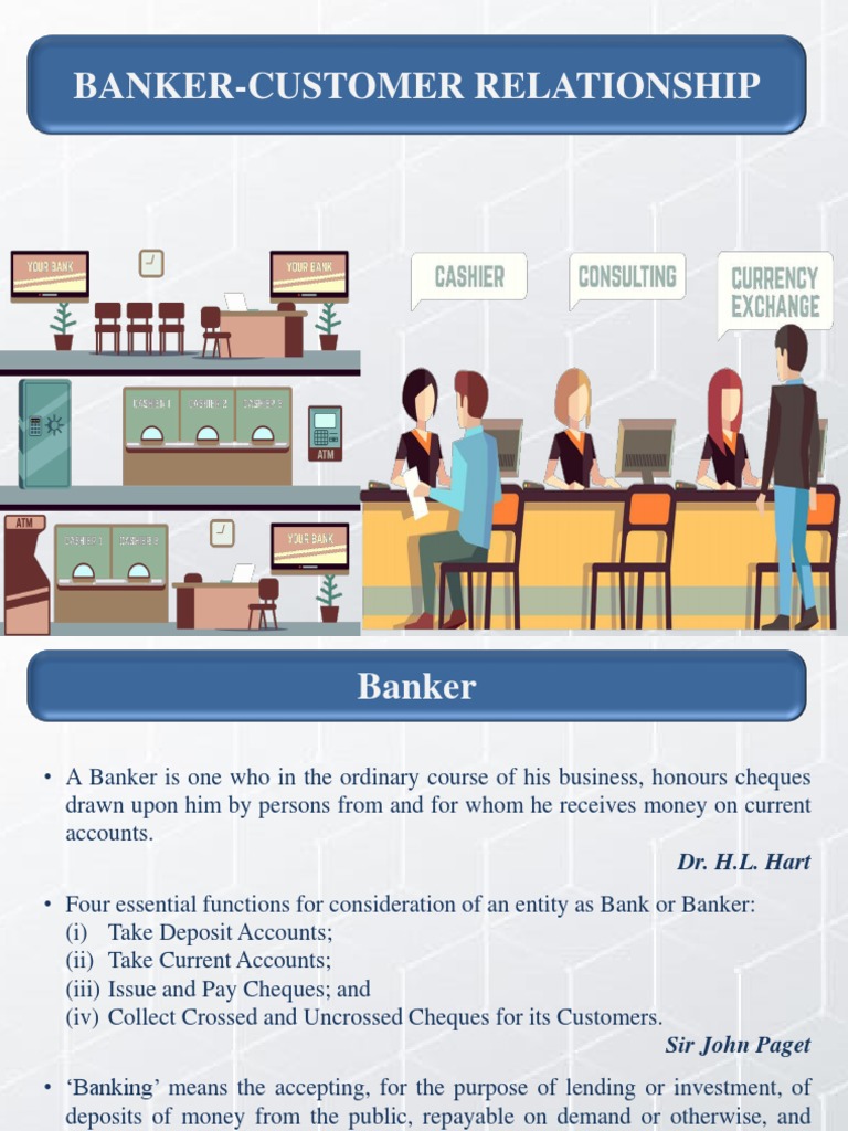 The Essential Elements of the Banker-Customer Relationship: Duties ...