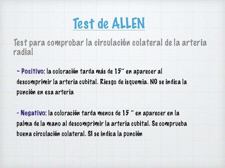 Aclaracioìn Test Allen - 44223875 | PDF
