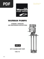 Warman Pumps: Assembly, Operating and Maintenance Instructions | PDF ...