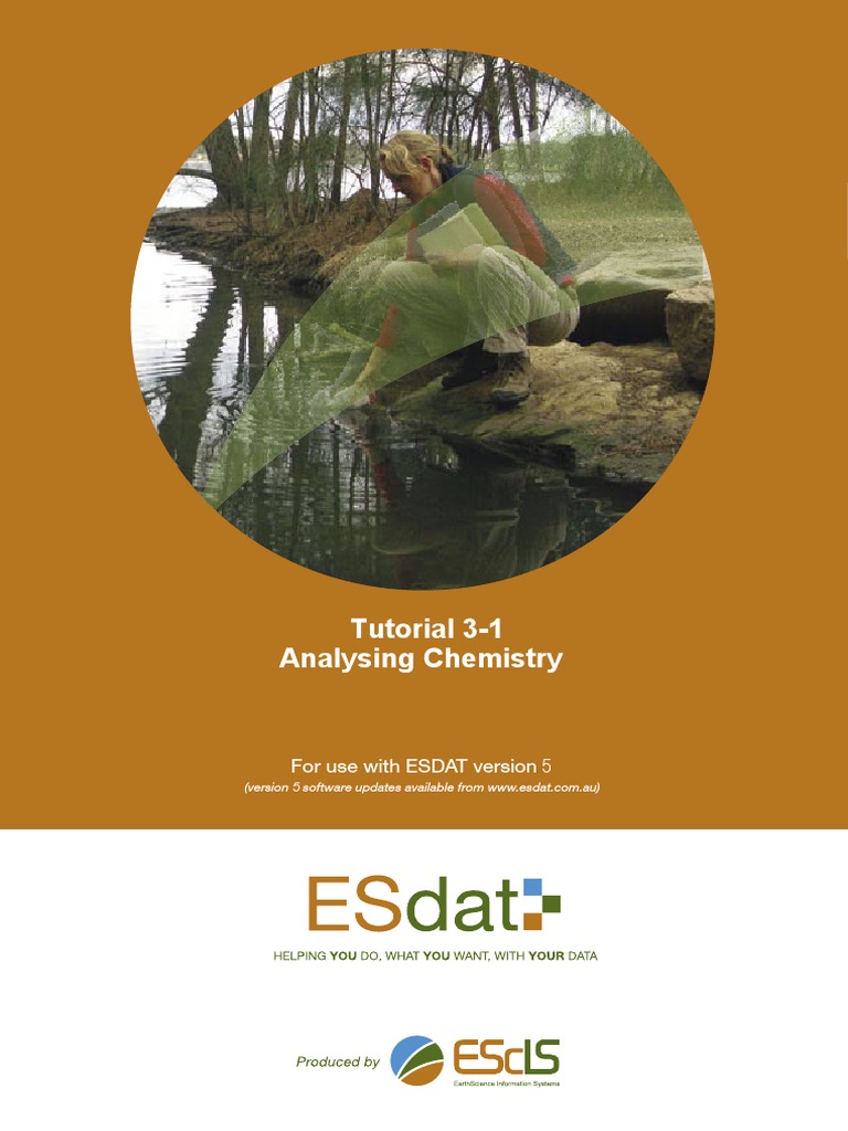 ESdat Tutorial 3 1 Analysing Chemistry | PDF | Microsoft Excel ...