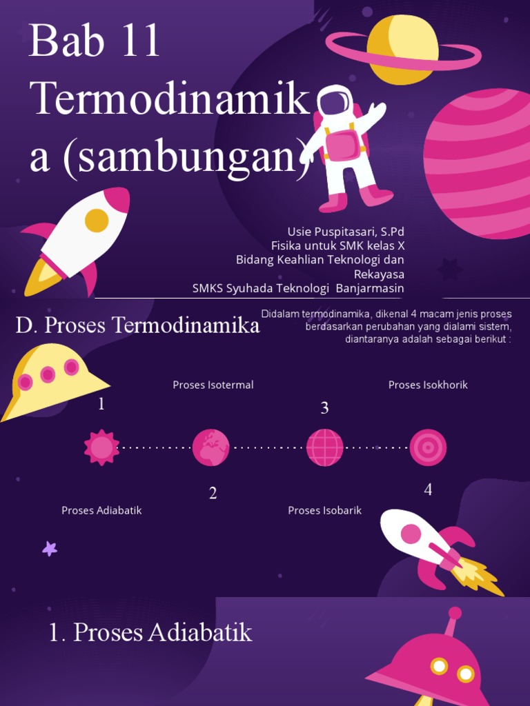 Proses Termodinamika Kelas 11 | PDF | Planets | Solar System