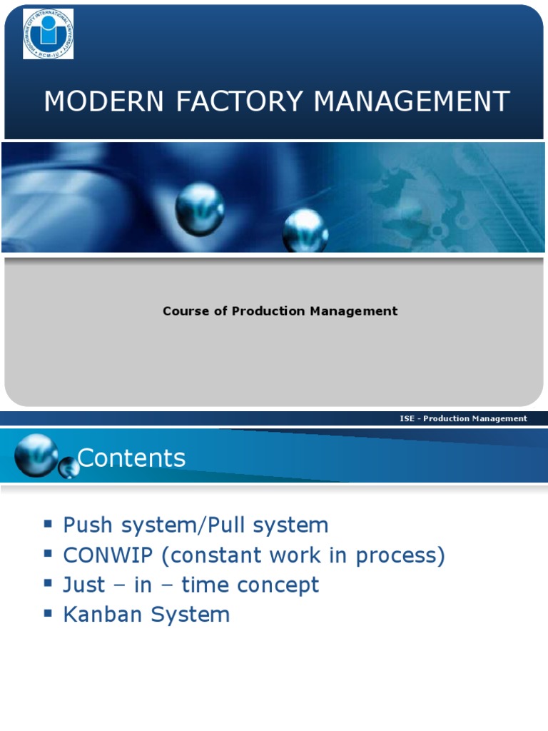 Chapter 5 - (6) - Modern Factory Management - w7 | PDF | Inventory ...