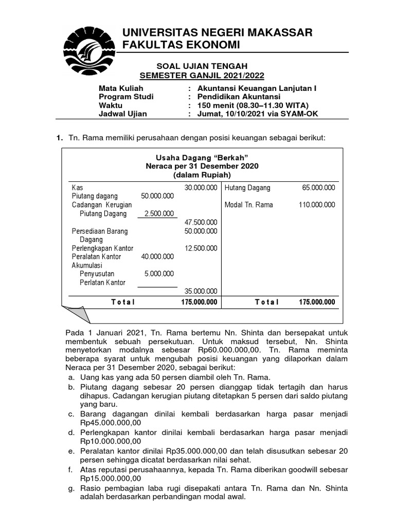 2122Gj UTS AKL I PA | PDF