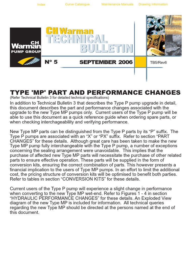 Technical Bulletin 5 | PDF | Machines | Mechanical Engineering