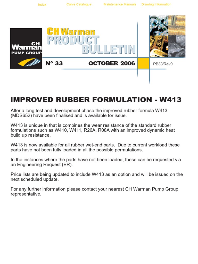 Product Bulletin 33 | PDF