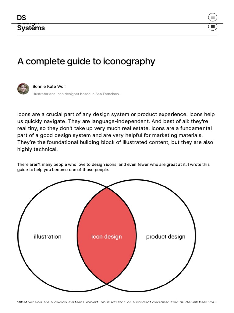A Complete Guide To Iconography - 1631854017979 | PDF | Shape